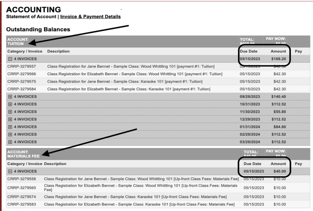 Payment Instructions